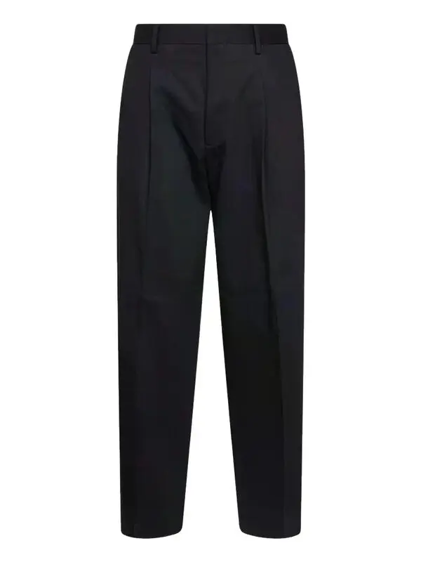 COSTUMEIN Pleated Virgin Wool Trousers - Black