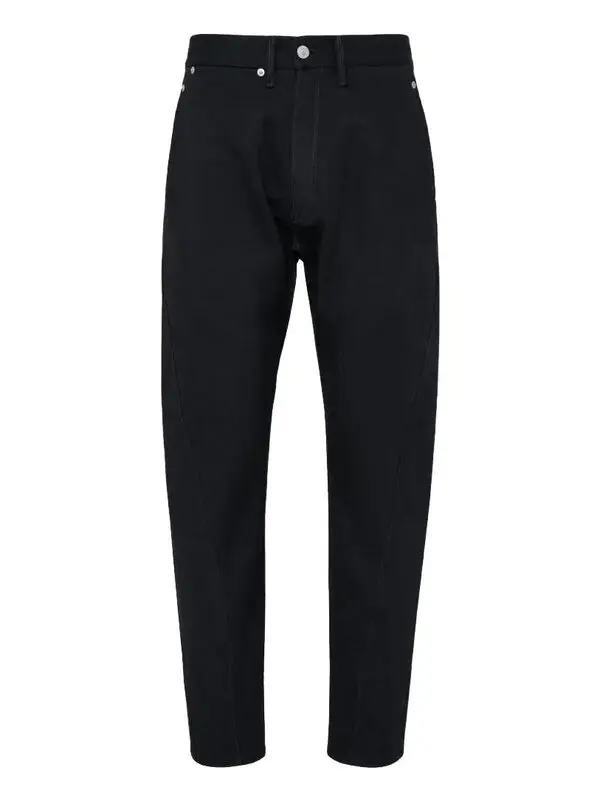 Junya Watanabe Five-pockets Wool Trousers - Black