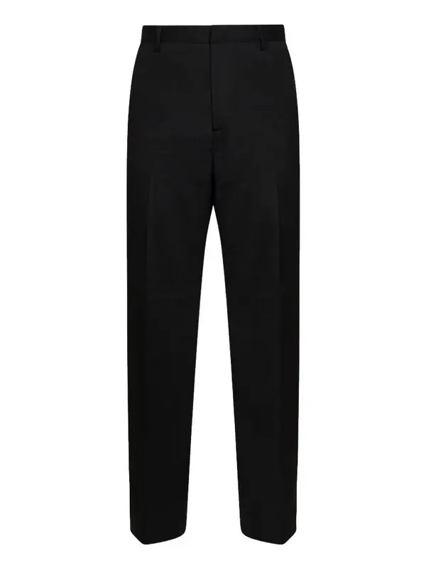 COSTUMEIN Tailored Pressed Crease Trousers - Black