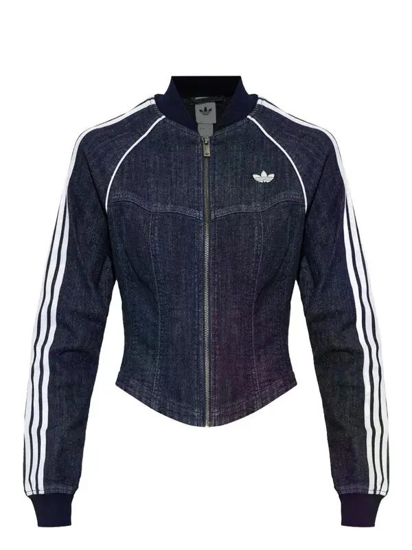 Adidas Superstar Corset Denim Jacket - Blue