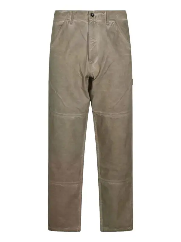 Rag & Bone Panelled Cotton Jeans - Neutrals