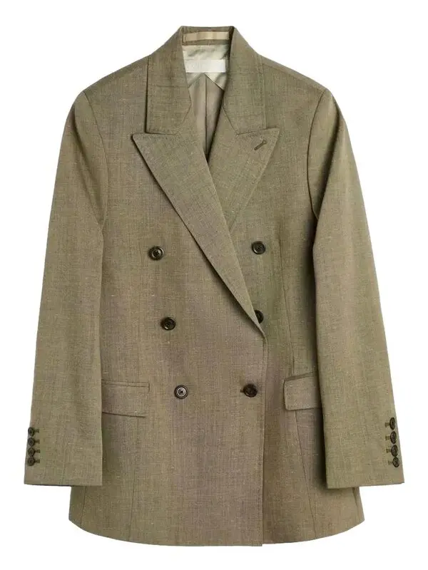 Our Legacy Haul Double-breasted Blazer - Neutrals