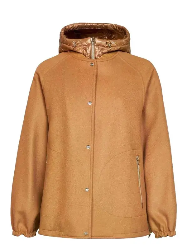 Herno Hooded Raglan-sleeve Jacket - Brown