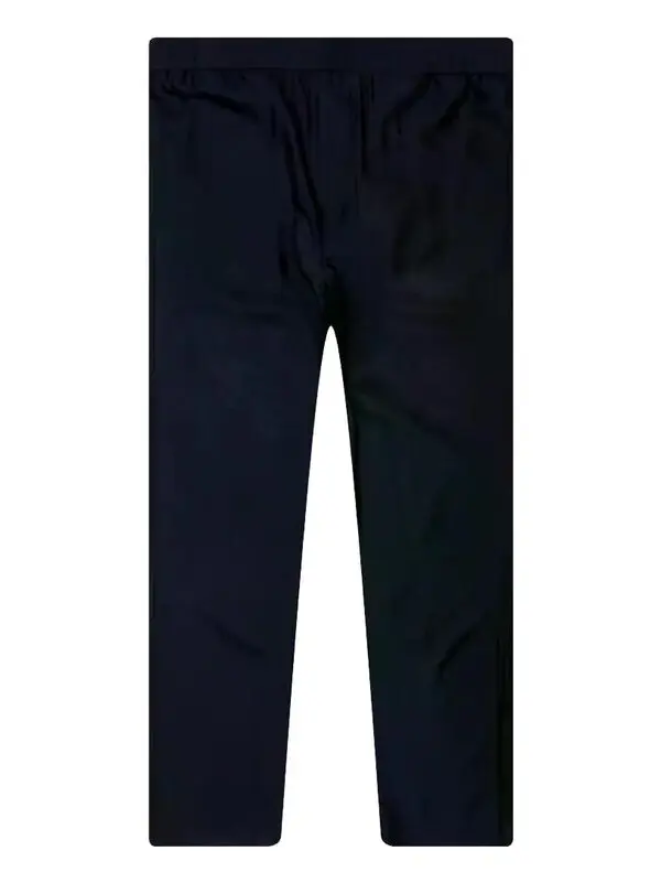 Givenchy Floral Jacquard Silk Trousers - Blue