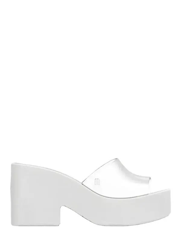 Melissa Posh Platform Sandals - White
