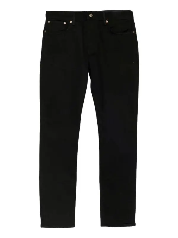 Emporio Armani Classic Straight-leg Jeans - Black