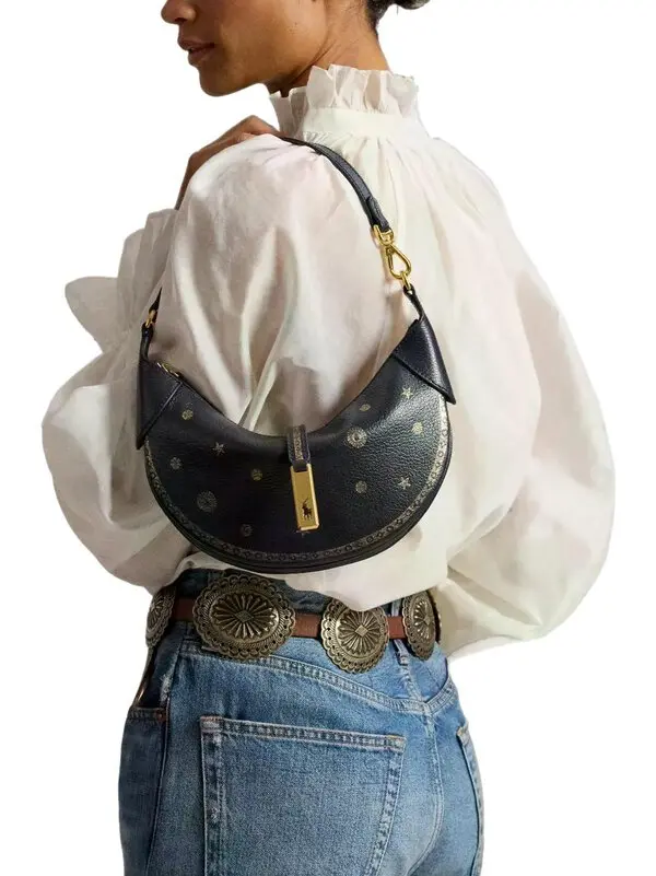 Polo Ralph Lauren Star-print Shoulder Bag - Blue