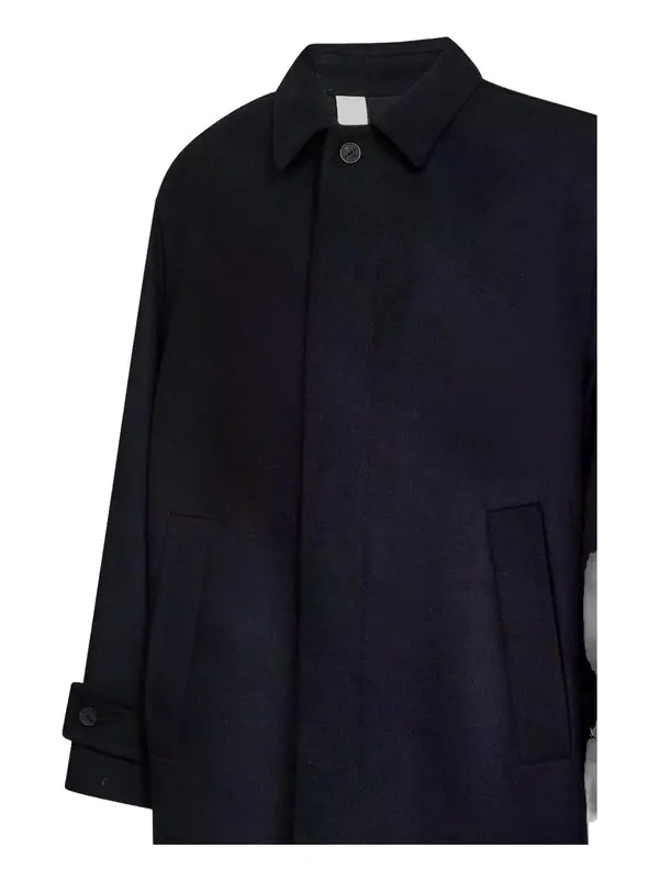 HEVO Baia Del Monaco Single-breasted Coat - Blue