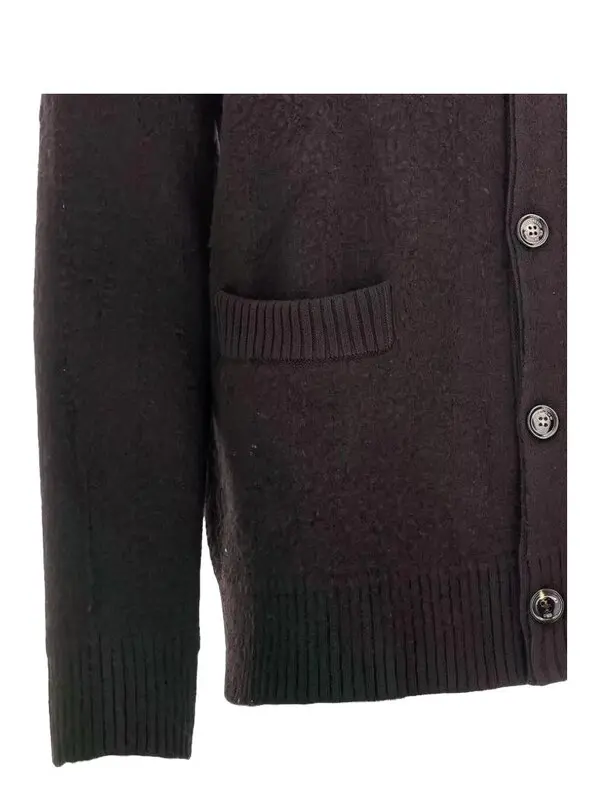 PIACENZA CASHMERE 1733 Virgin Wool Cardigan - Brown