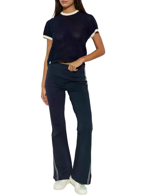 The Upside Joyela Side-stripe Trousers - Blue