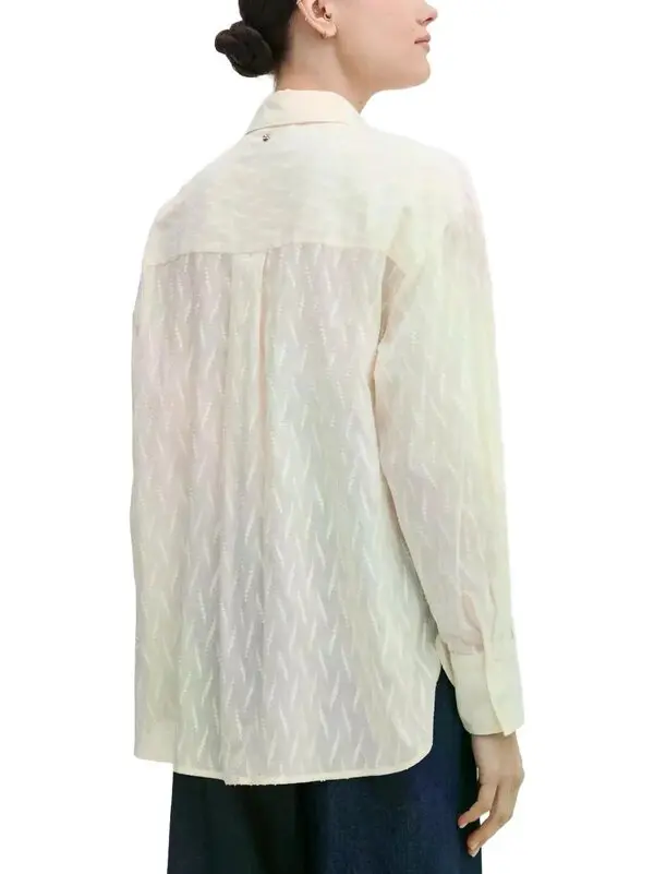 MOS MOSH Britze Jacquard Shirt - Neutrals