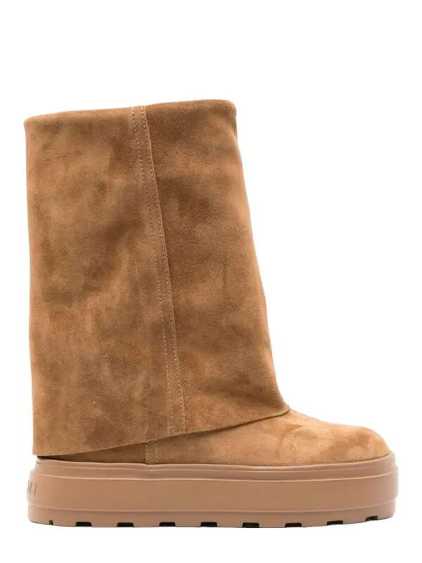 Casadei Double Face Boots - Brown