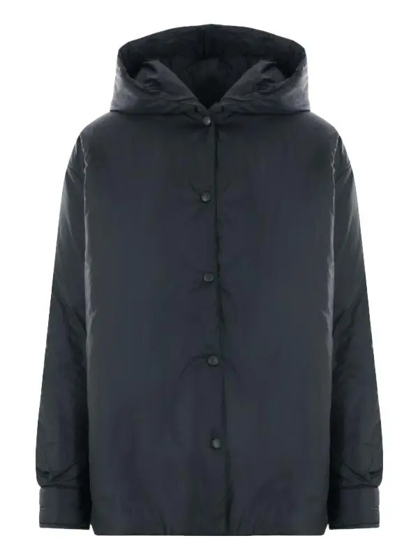 Aspesi Hooded Padded Jacket - Black