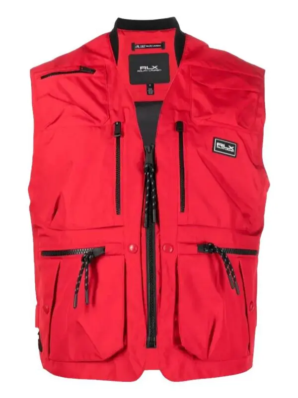 Polo Ralph Lauren Brendan Multi-pocket Cargo Vest - Red