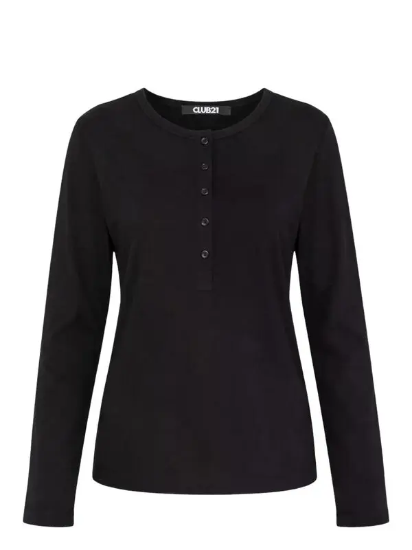 CLUB21 COLLECTION Long-sleeve Sweater - Black