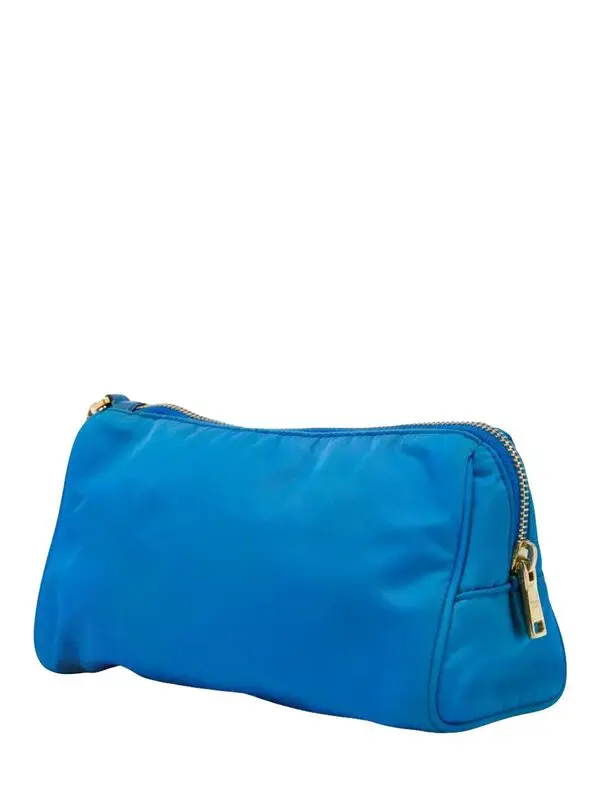 Prada Tessuto Cosmetic Pouch - Blue