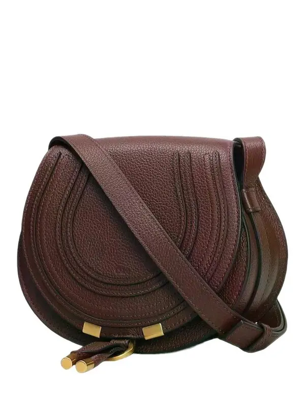 Chloé Small Marcie Crossbody Bag - Brown