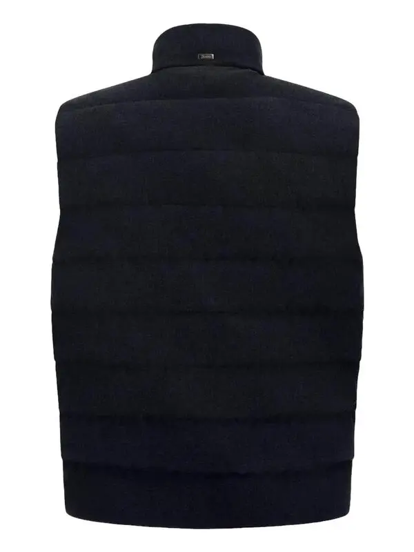 Herno Quilted Vest - Blue