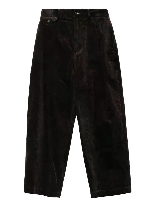 NICHOLSON & NICHOLSON Sable Corduroy Trousers - Brown