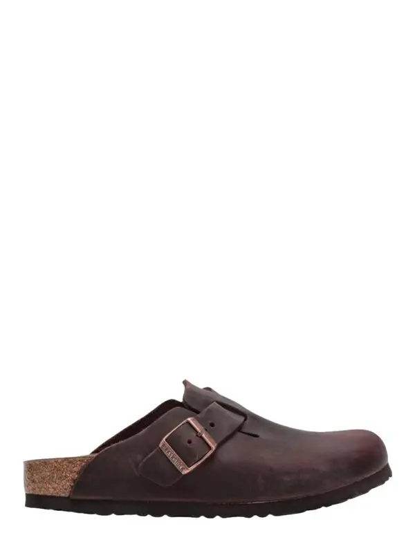 BIRKENSTOCK Round Head Muller Shoes - Black