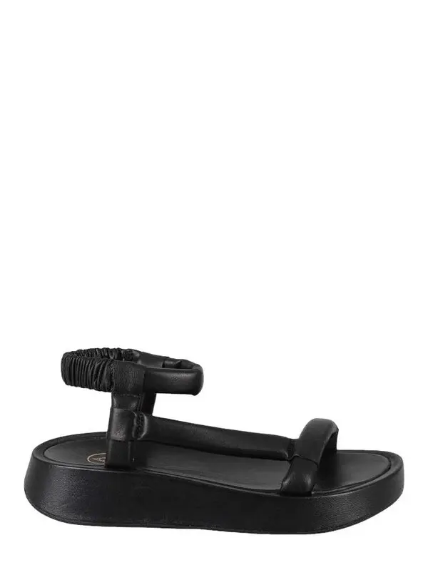 Ash Interwoven Detail Sliders - Black