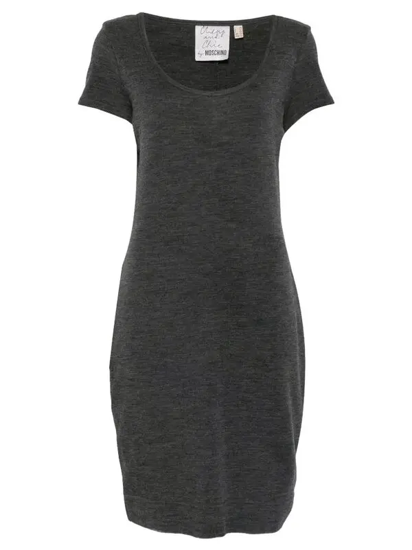 Moschino 2000s Mini Dress - Grey
