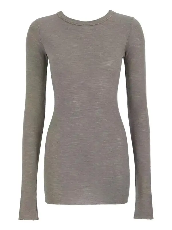 Rick Owens Long Sleeve T-shirt - Grey