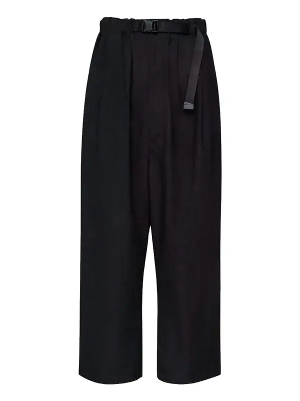 Comme Des Garçons Belted Trousers - Black