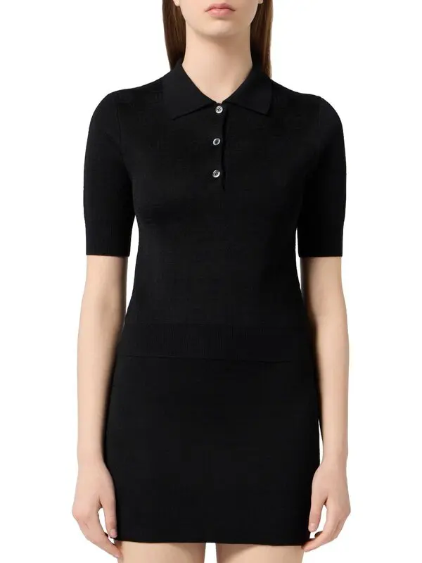 Philipp Plein Polo Shirt - Black