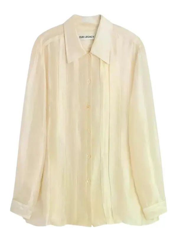 Our Legacy Tuxedo Shirt - Neutrals