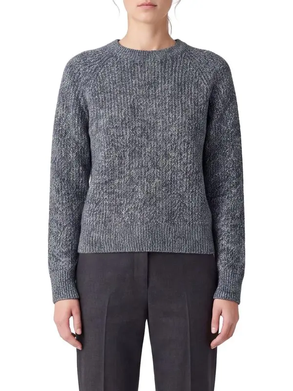 Aspesi Ribbed Crewneck Sweater - Grey