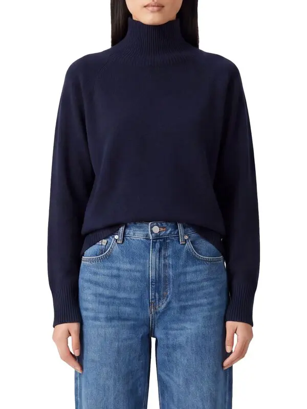 KANGRA Ribbed Sweater - Blue