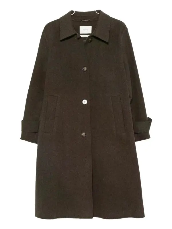 VICOLO Martingale Coat - Green