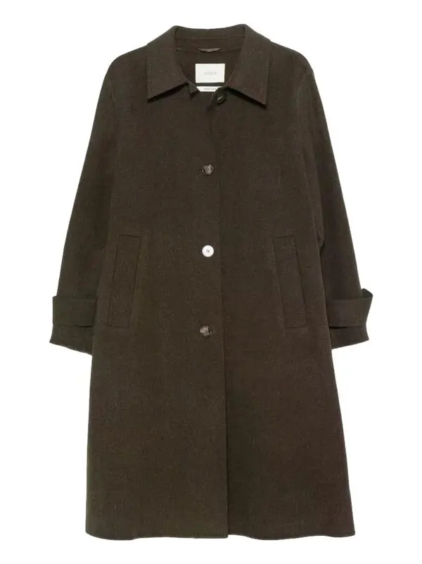 VICOLO Martingale Coat - Green