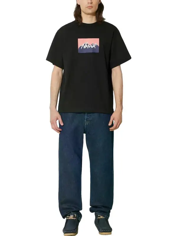 NANGA X Jerry Ukai Graphic-print T-shirt - Black
