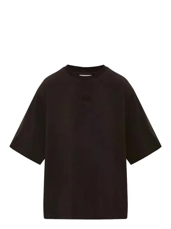 GESTUZ Oversized T-shirt - Brown