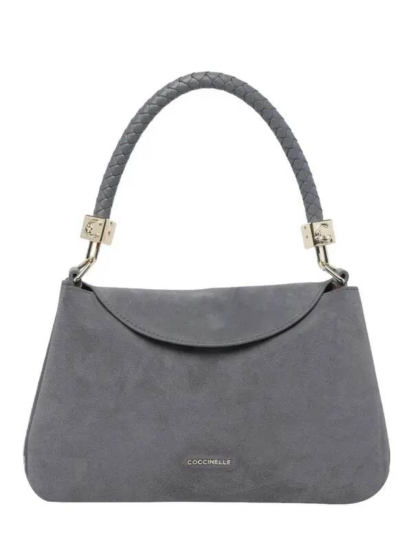 COCCINELLE Leather Shoulder Bag - Grey
