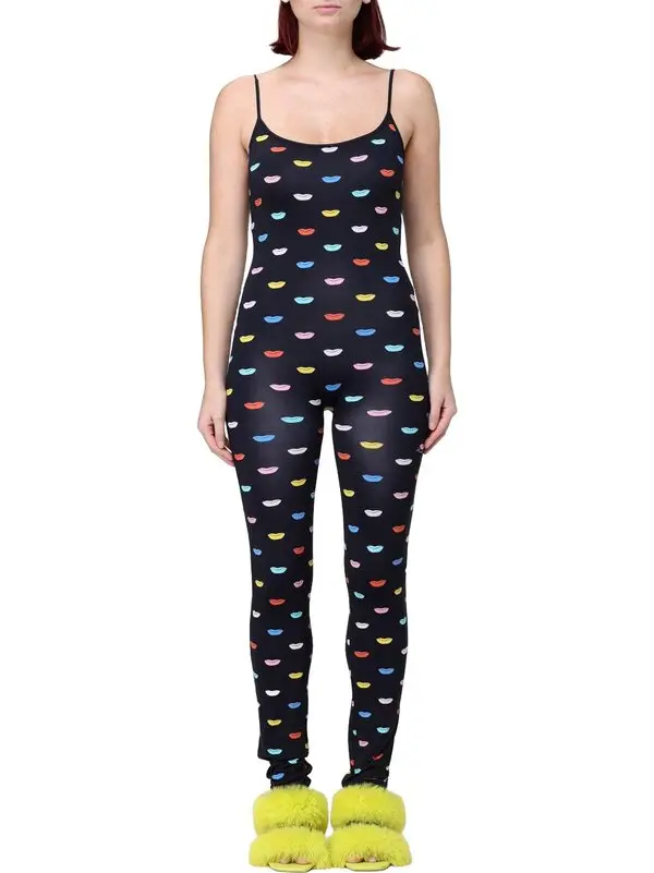 Fiorucci Printed Jumpsuit - Black