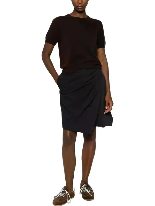 IVORY PARIS Short-sleeve Sweater - Brown