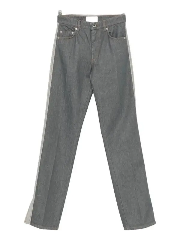 Sportmax Multi-pocket Belted Jeans - Gray