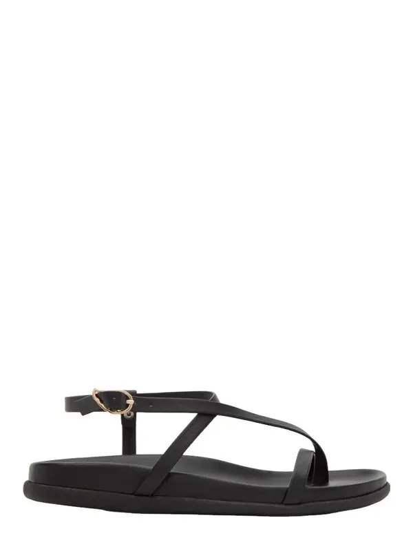 ANCIENT GREEK SANDALS Aimilia Leather Sandals - Black