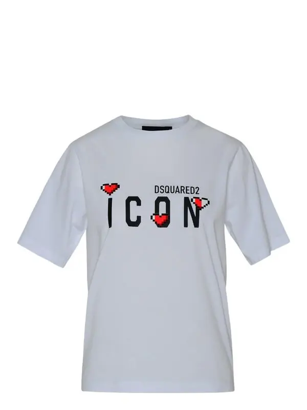 Dsquared2 Icon" Logo T-shirt - Blue