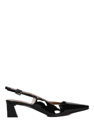 GIUSEPPE ZANOTTI Leather Slingback Pumps - Black