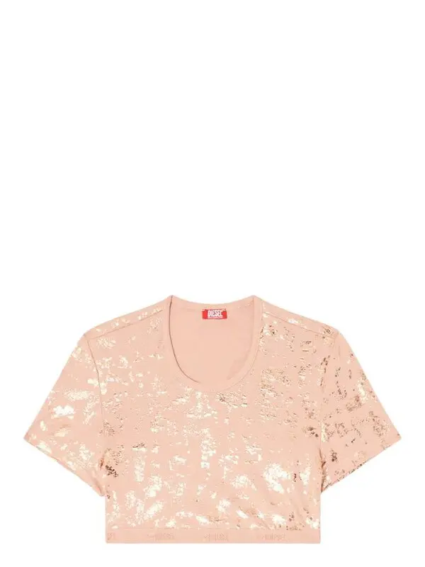 DIESEL® Irma Gft Cropped Top - Nude
