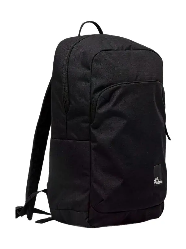 JACK WOLFSKIN Terraview Ripstop Backpack With Logo Patch - Black
