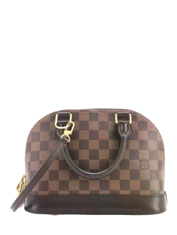 LOUIS VUITTON Alma Handbag Damier Bb Shoulder Bag - Brown