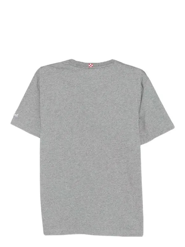 MC2 SAINT BARTH Woodstock Tennis T-shirt - Grey