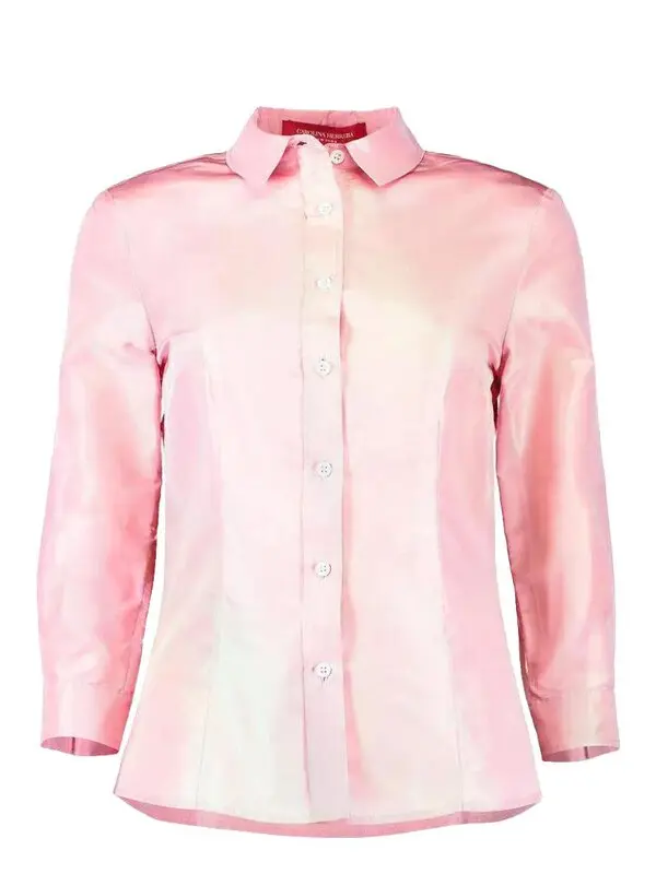 Carolina Herrera Taffeta Shirt - Pink