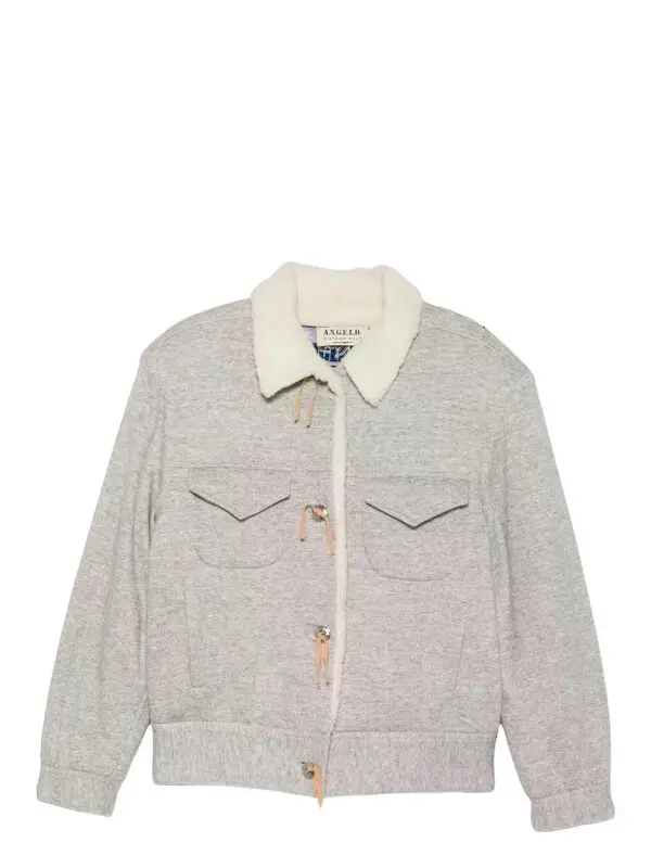 A.N.G.E.L.O. VINTAGE CULT 1980s Embroidered Jacket - Grey