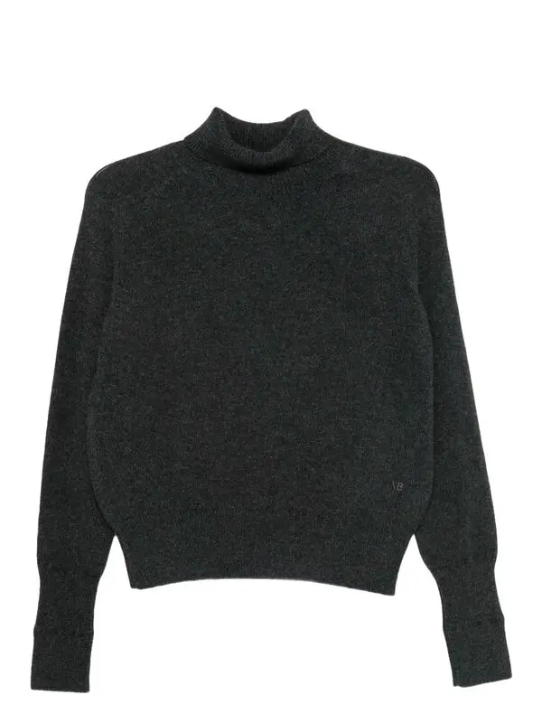 Victoria Beckham Marie Roll Neck Sweater - Grey